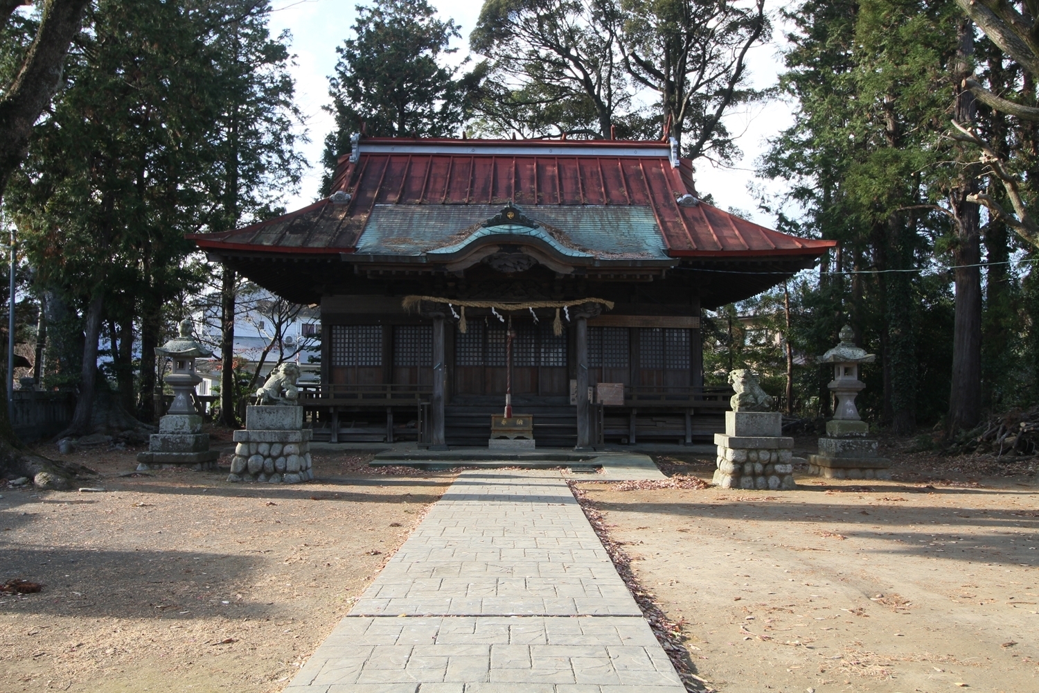 吉田神社の狛犬 ＜神奈川県足柄上郡開成町＞: 阿吽探訪 狛犬と仁王像4